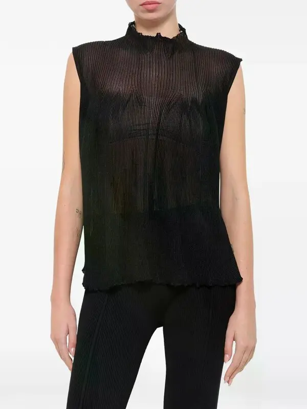 CFCL Hypha Lucent Glitter-effect Top