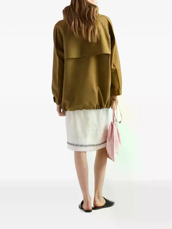 Prada Mélange Hopsack Wool Jacket