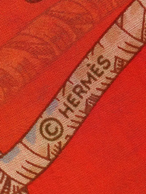 Hermès 2010s Grands Fonds Scarf