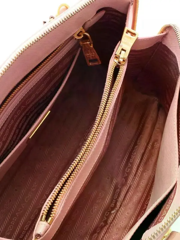 Prada 2000s Saffiano Lux Handbag - Pink