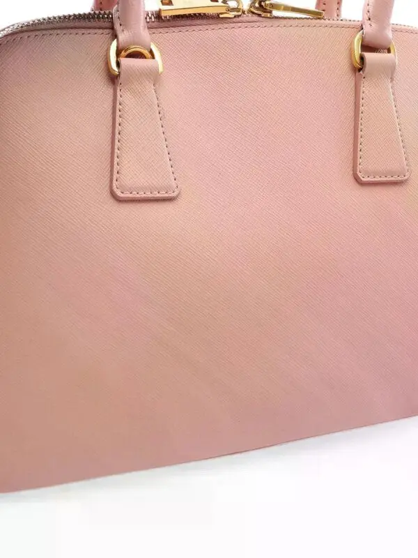 Prada 2000s Saffiano Lux Handbag - Pink