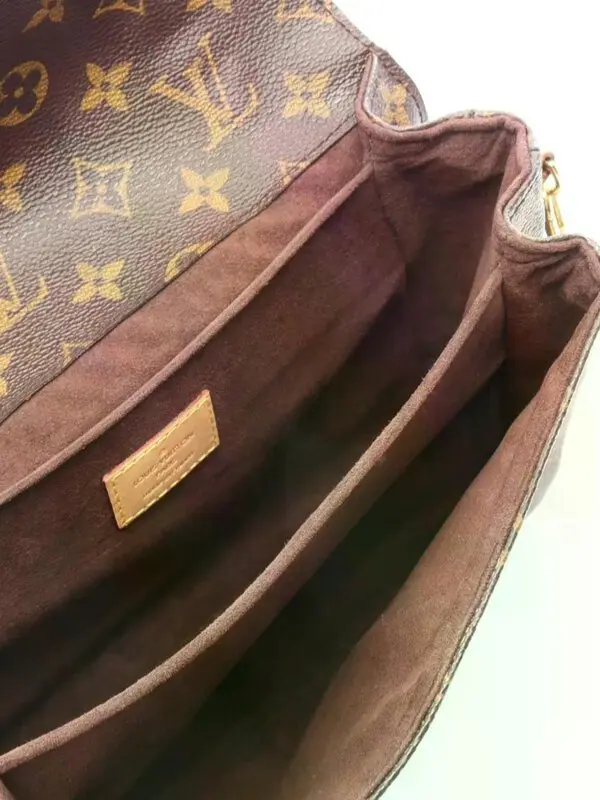 LOUIS VUITTON 2016 Monogram Pochette Métis Mm Handbag - Brown