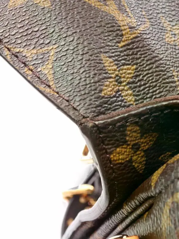 LOUIS VUITTON 2016 Monogram Pochette Métis Mm Handbag - Brown