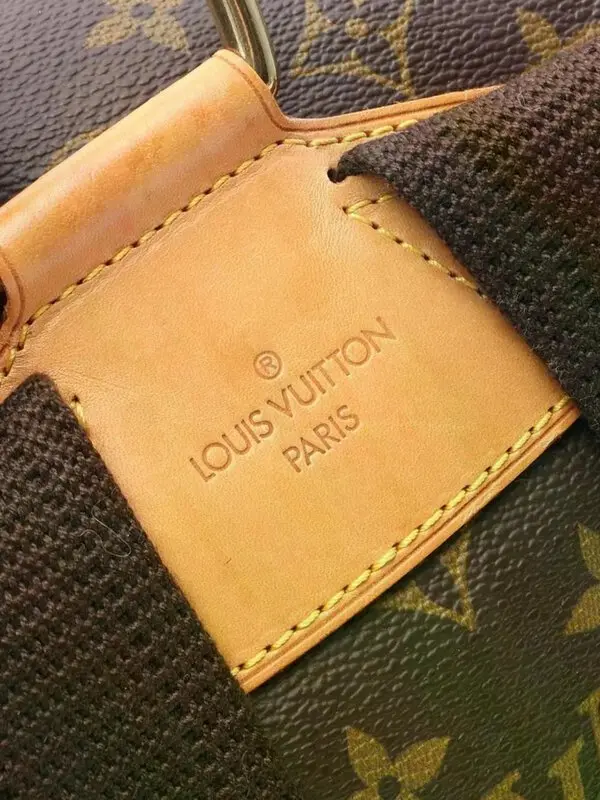LOUIS VUITTON 1996 Gm Montsouris Monogram Canvas Backpack - Brown