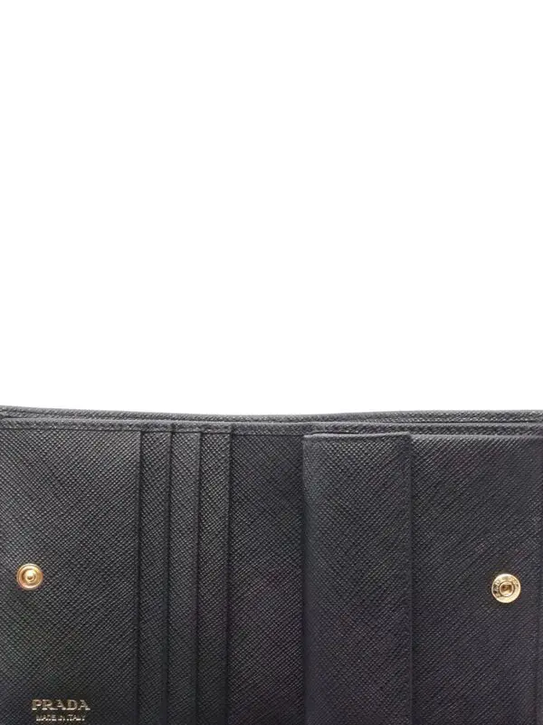 Prada 2020s Saffiano-leather Bi-fold Wallet