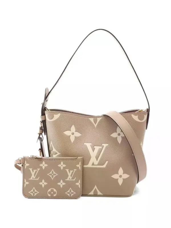 LOUIS VUITTON 2010s Monogram Empreinte 2-way Tote Bag - Neutrals