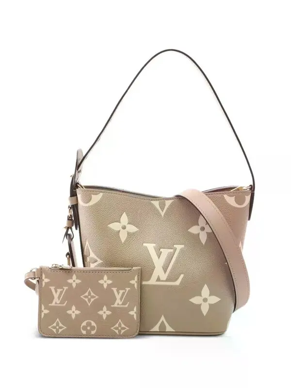LOUIS VUITTON 2010s Monogram Empreinte 2-way Tote Bag - Neutrals