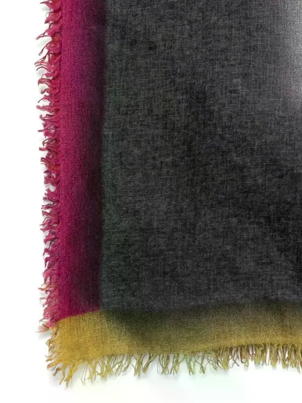 Faliero Sarti Kamala Fringed Gradient-effect Scarf