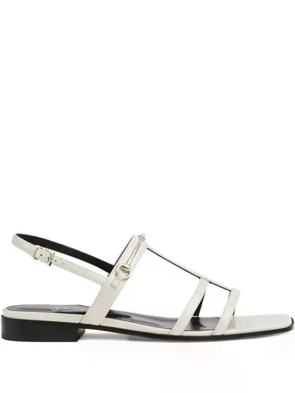 Gucci Horsebit-detail Leather Sandals