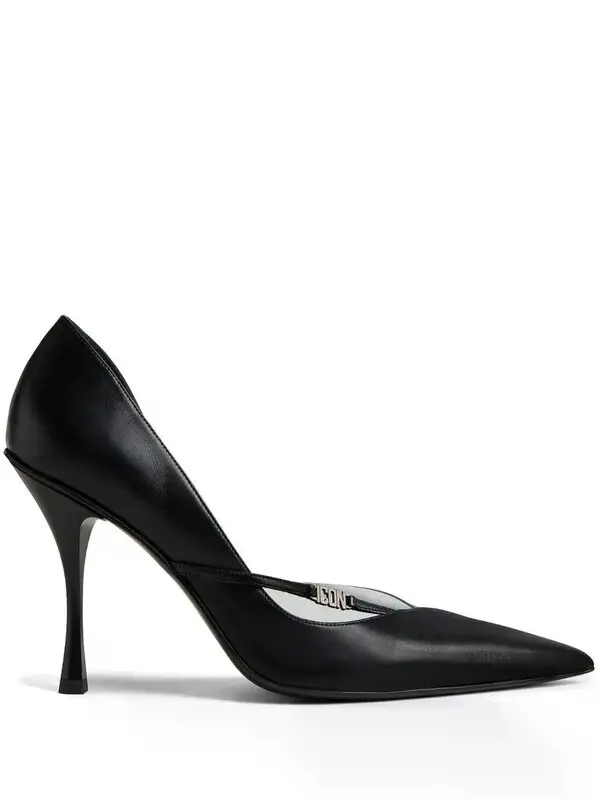 Dsquared2 Pointed-toe Leather Pumps - Black