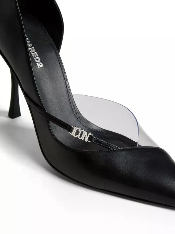 Dsquared2 Pointed-toe Leather Pumps