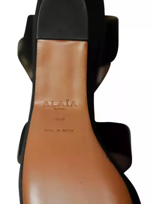 Alaïa Platform Wedge Sandals
