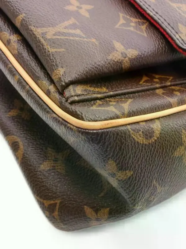 LOUIS VUITTON 2005 Monogram Vivacité Pm Shoulder Bag - Brown