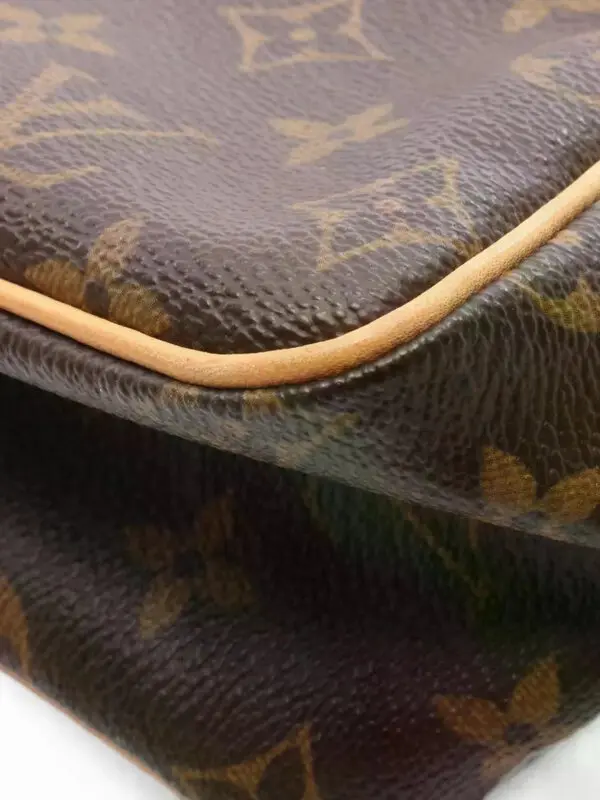 LOUIS VUITTON 2005 Monogram Vivacité Pm Shoulder Bag - Brown