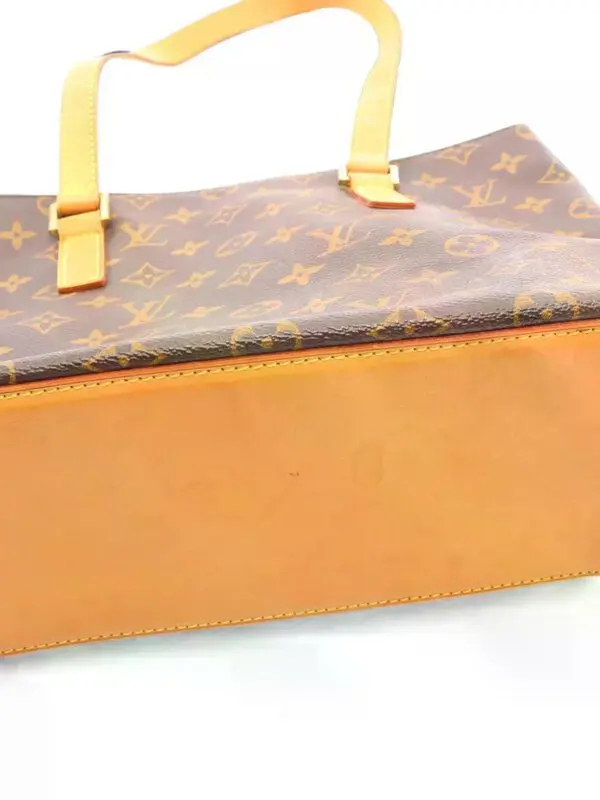 LOUIS VUITTON 2001 Monogram Cabas Piano Shoulder Bag - Brown