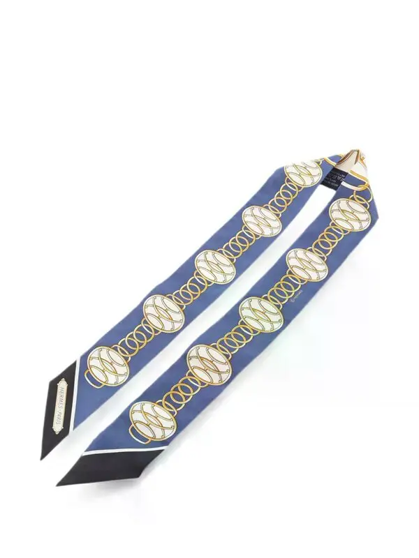 Hermès 2010s Lift Profile Twilly Scarf