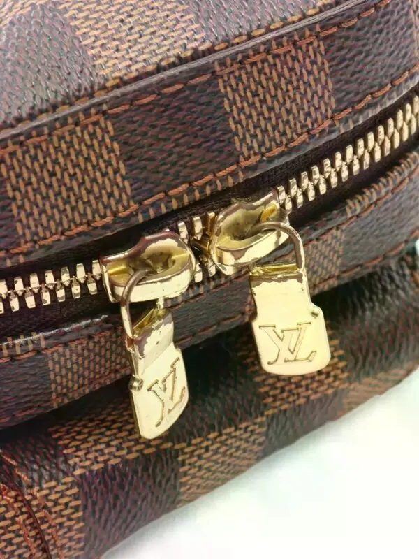 LOUIS VUITTON 2004 Damier Ebene Geronimos Body Bag