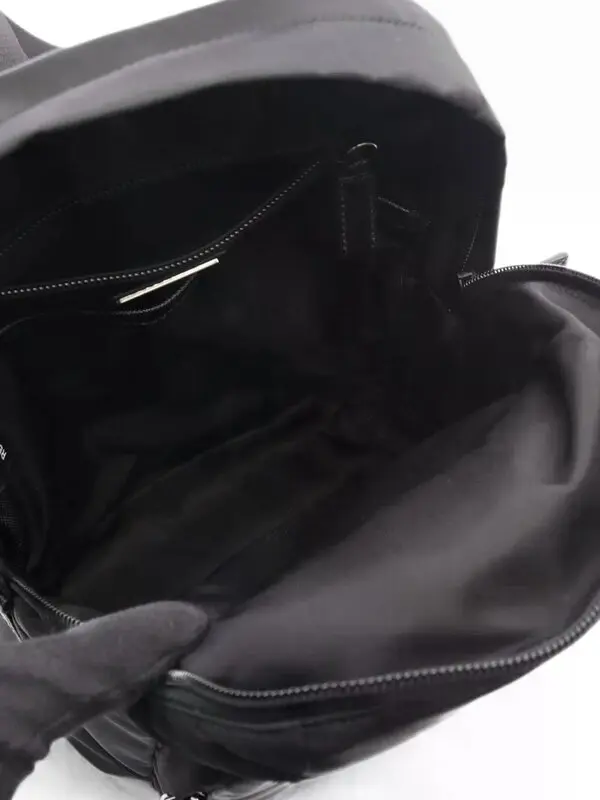 Prada Re-nylon Saffiano Leather Backpack