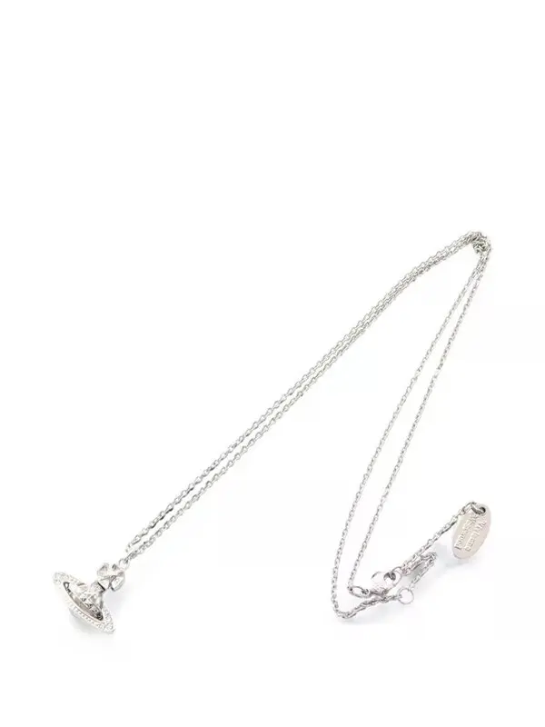 VIVIENNE WESTWOOD Pina Small Bas Relief Pendant Necklace - Silver