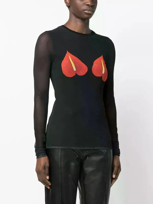 Loewe Anthurium Long-sleeve Top