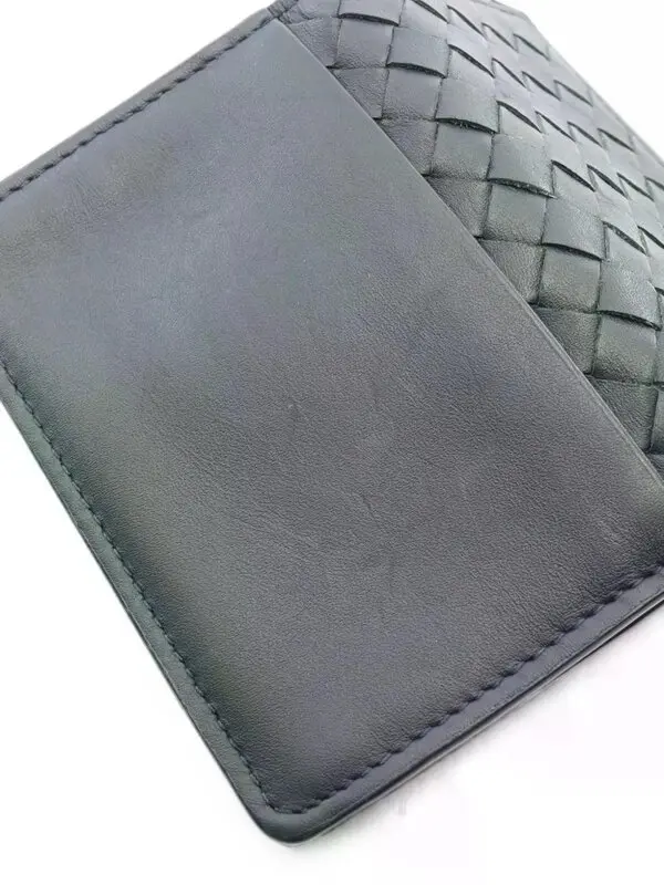 Bottega Veneta 2000s Leather Card Case