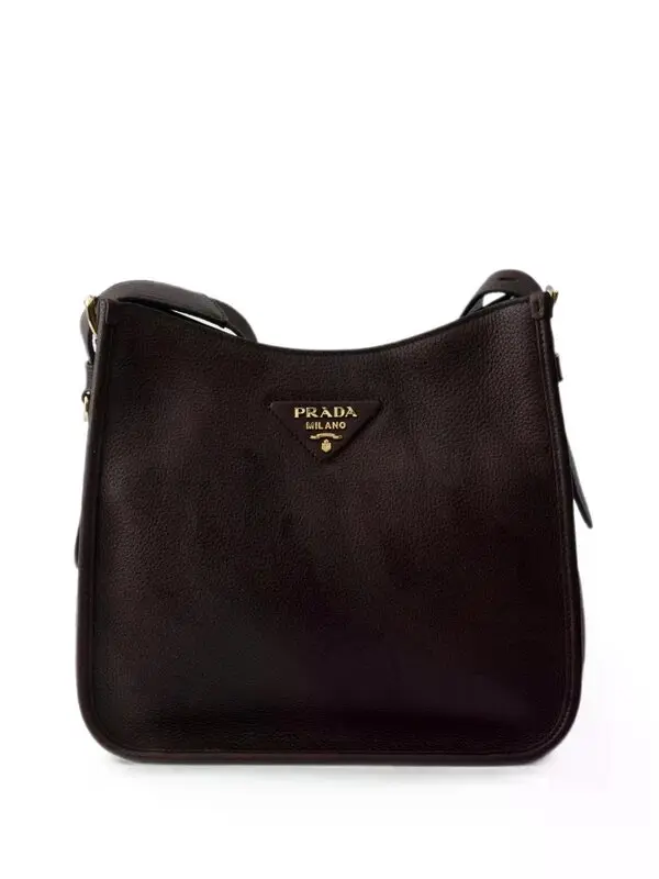 Prada Medium Leather Bag - Brown