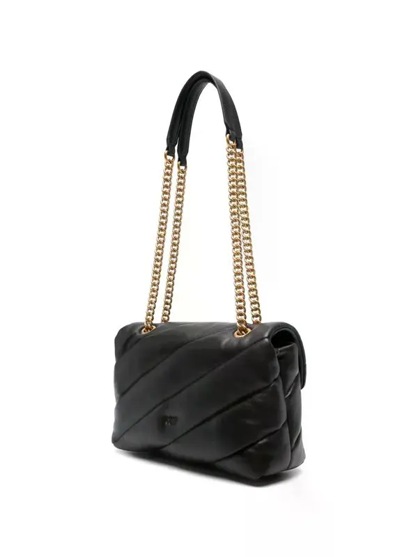 Pinko Love Birds Quilted Shoulder Bag