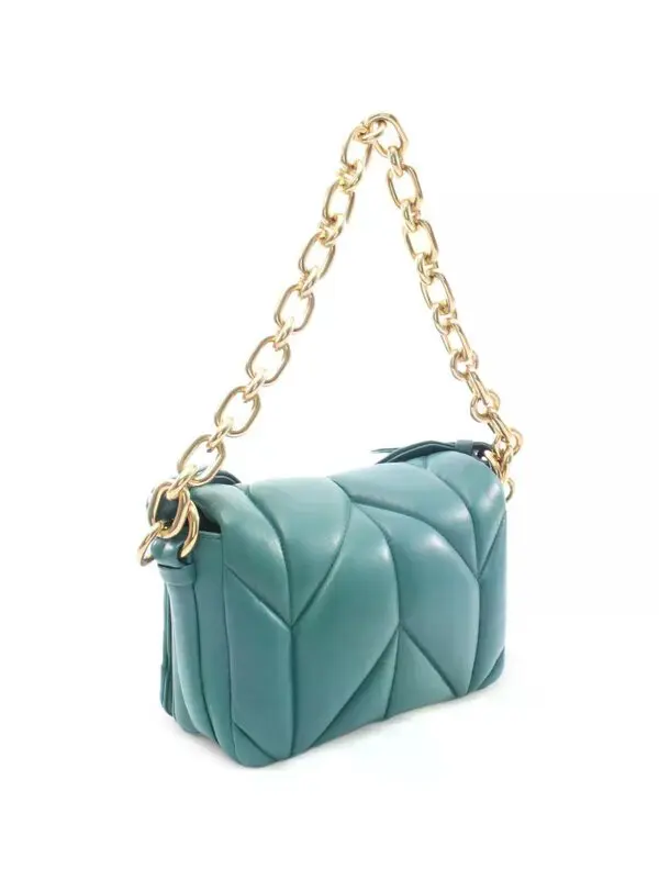 Miu Miu Trapuntata Quilted Shoulder Bag