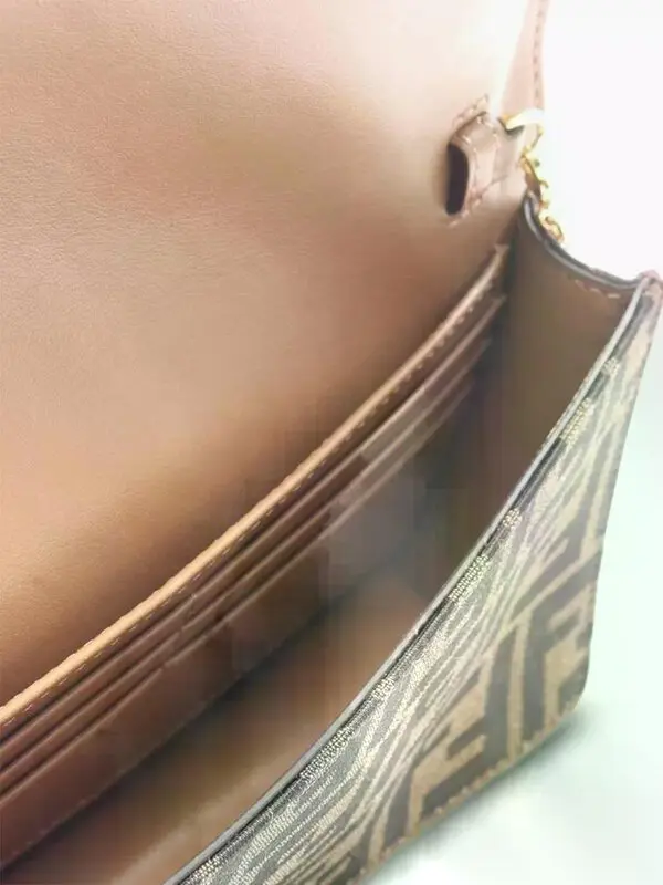 Fendi Zucca Monogram Shoulder Bag