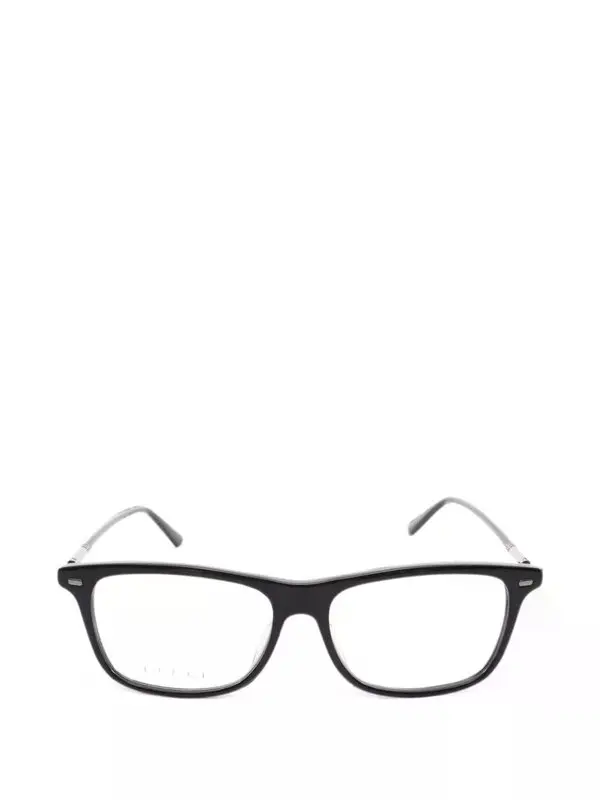 Gucci 2020s Rectangle-frame Glasses - Black