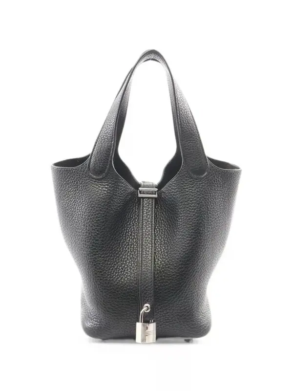 Hermès 2013 Picotin Lock Pm Tote Bag - Black