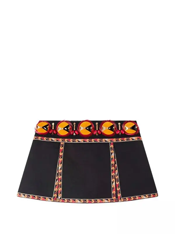 Emilio Pucci Embroidery Skirt