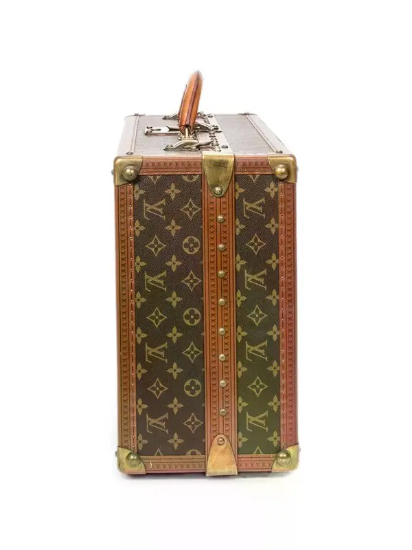 LOUIS VUITTON Gemine Monogram Shoe Luggage Bag