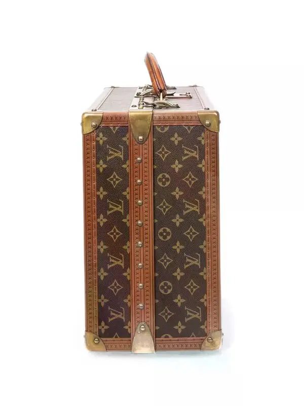 LOUIS VUITTON Gemine Monogram Shoe Luggage Bag