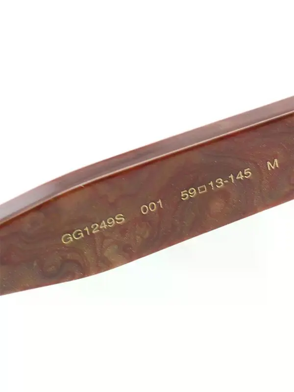 Gucci Geometric Frame Eyeglasses