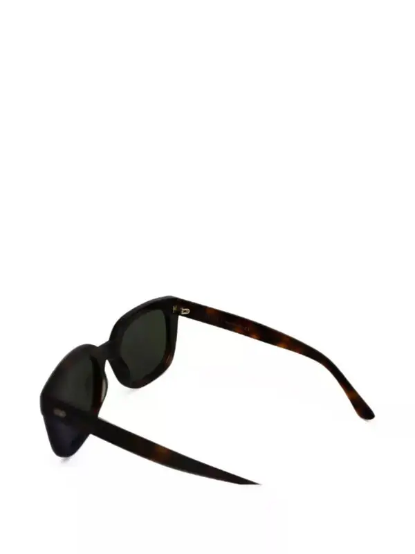Gucci Tortoise-shell Rectangle Sunglasses