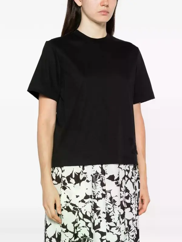 Agnona Embroidered Crewneck T-shirt