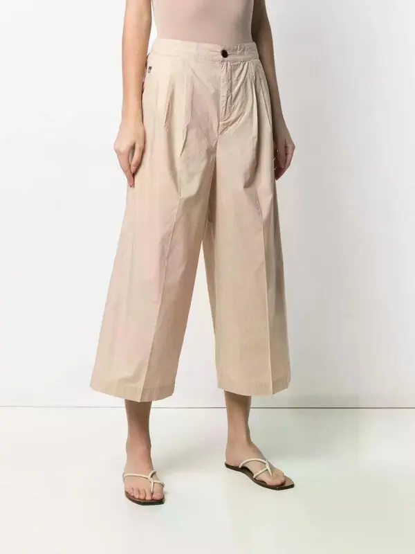 Woolrich Elasticated-waist Cropped Trousers