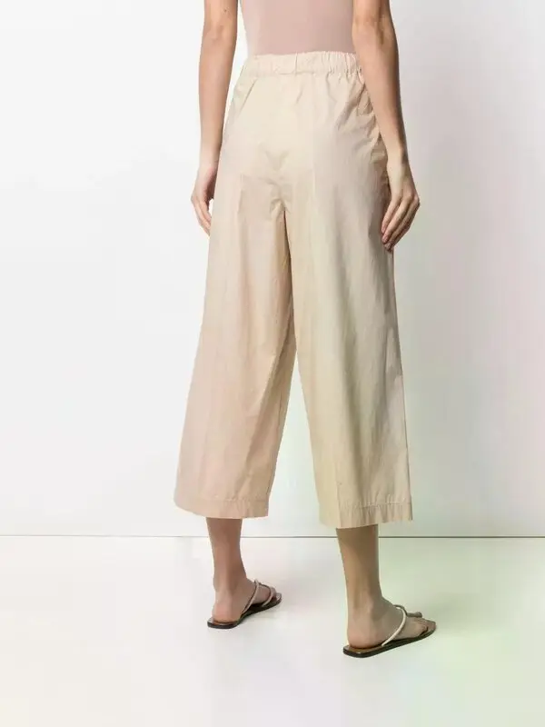 Woolrich Elasticated-waist Cropped Trousers