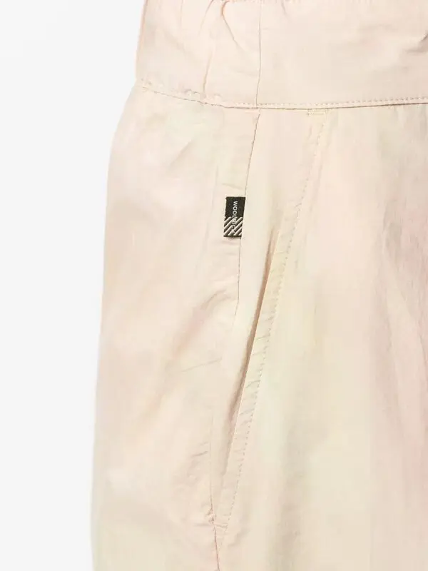 Woolrich Elasticated-waist Cropped Trousers