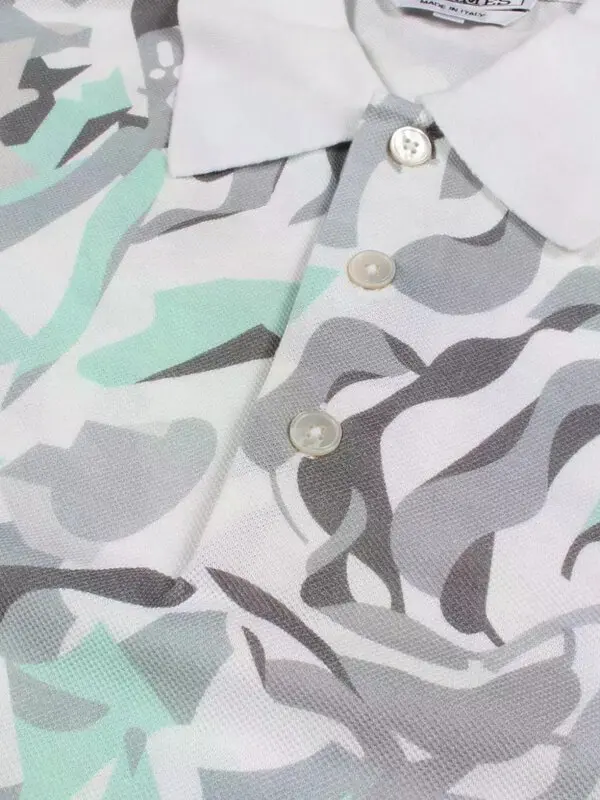 Hermès 2010s Puzzle Vegetal Polo Shirt