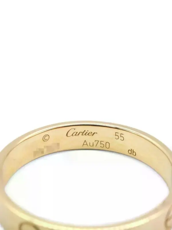 Cartier 18k Yellow Love Ring