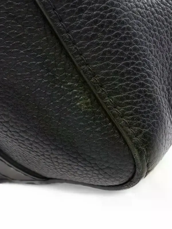 LOUIS VUITTON 2000s City Keepall Leather Shoulder Bag