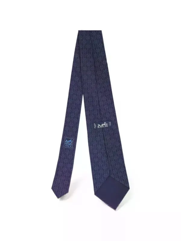 Hermès Pattern Tie