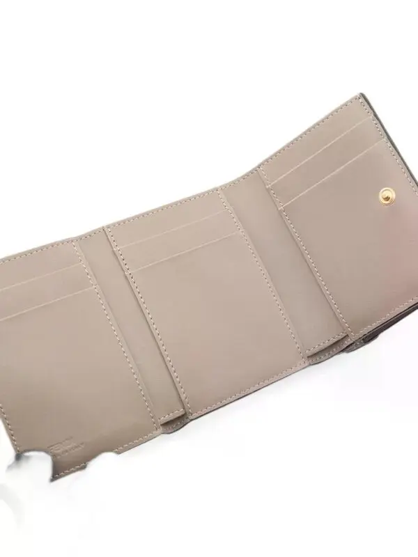 Fendi 2020s Ff Diamonds Trifold Wallet