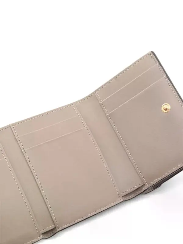 Fendi 2020s Ff Diamonds Trifold Wallet - Neutrals