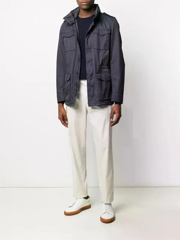Herno Cargo-pocket Military Jacket