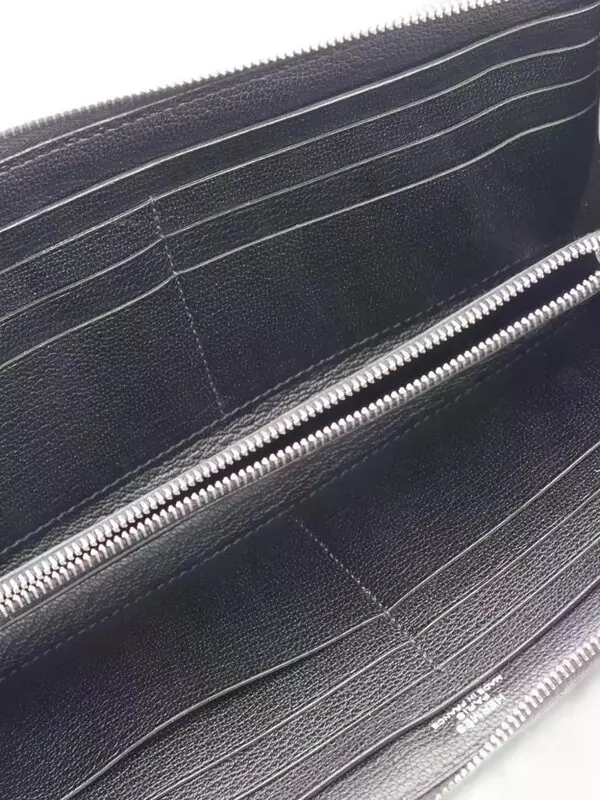 Hermès 2011 Azap Long Chevre Leather Wallet