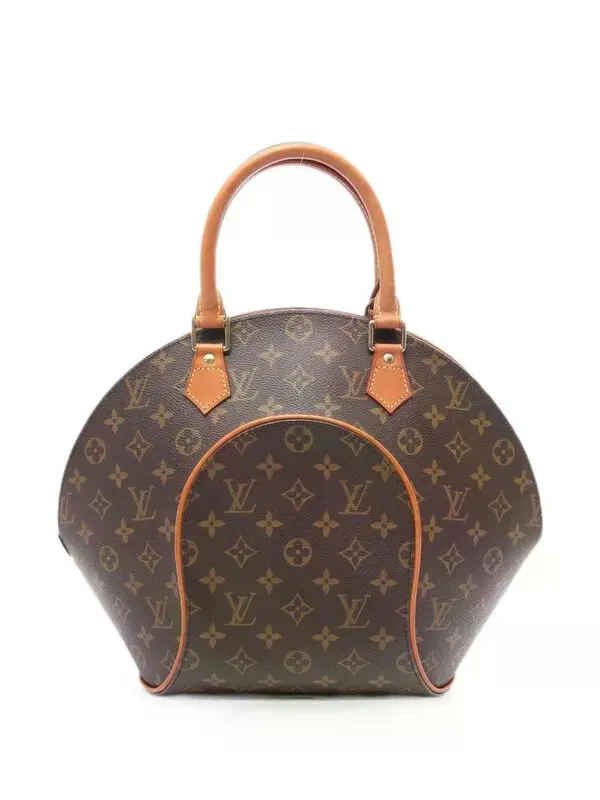 LOUIS VUITTON 2001 Mm Monogram Ellipse-canvas Tote Bag - Brown