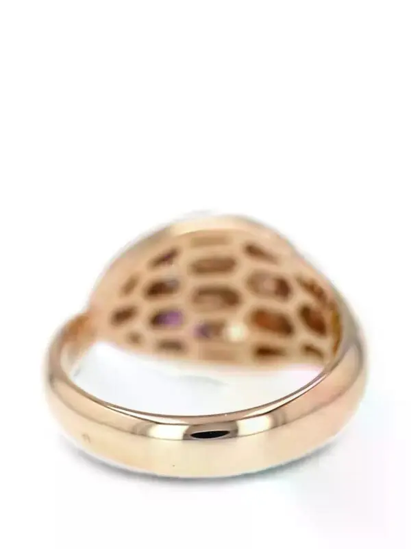 BVLGARI 2020s Serpenti Seduttori Ring - Pink